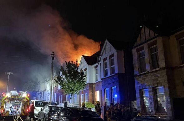 Thornton Heath fire live: 70 firefighters battle blaze as roof engulfed ...