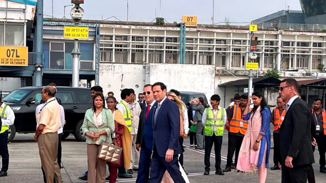 US secretary of state Marco Rubio visits Saint Teresa's Mother House in ...