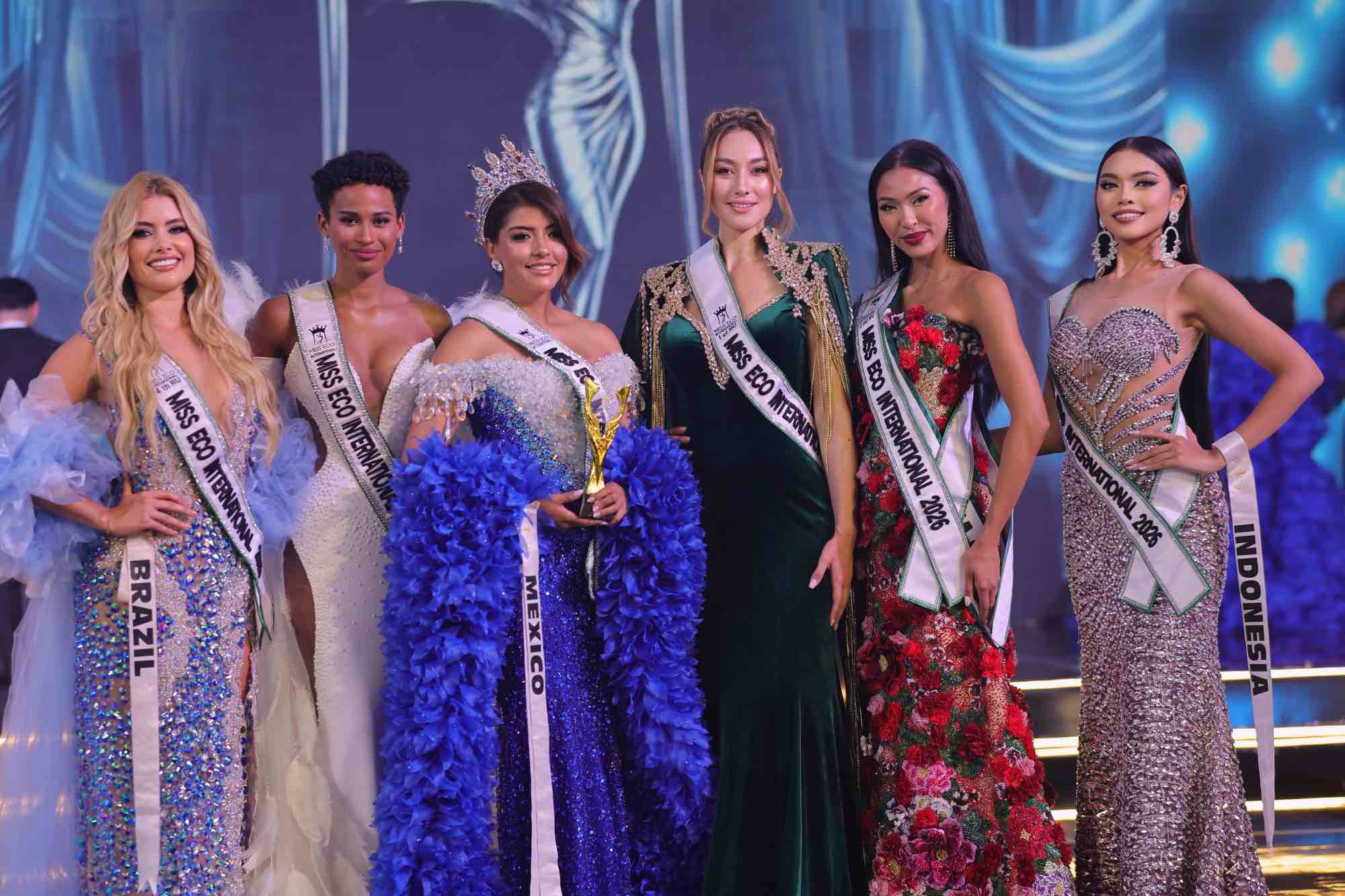 Mexico's Palmira Ruiz wins Miss Eco International 2026