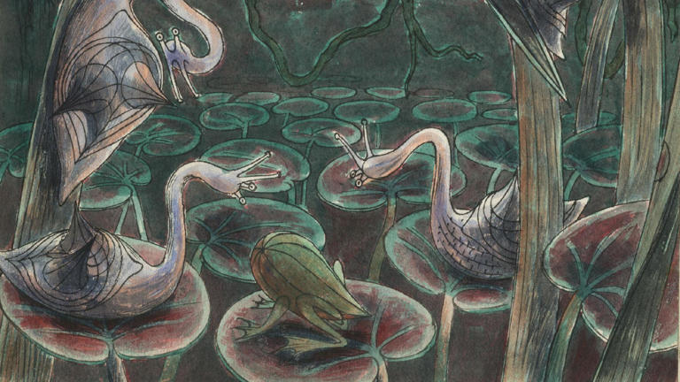 Fantastical snails on display for the first time