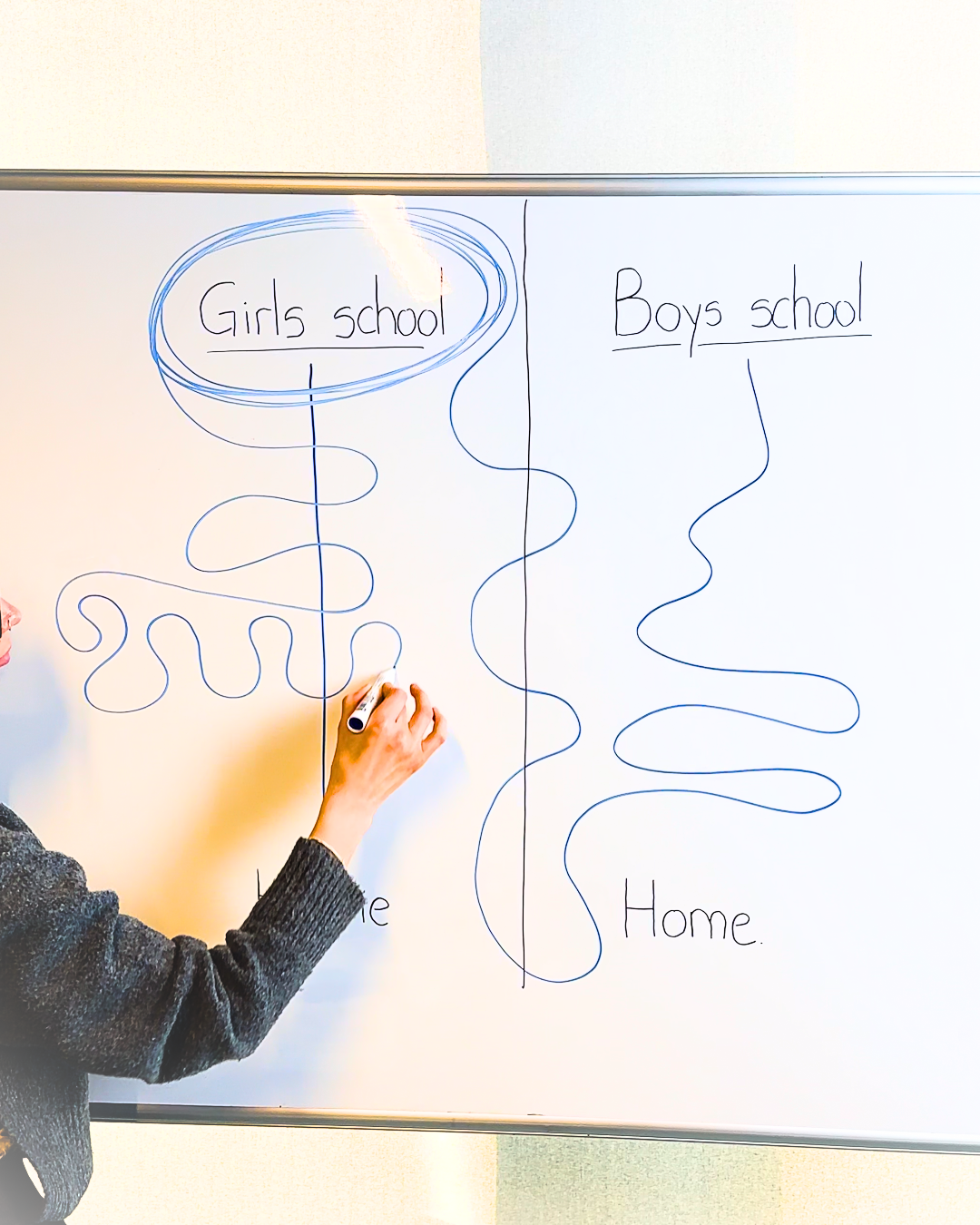Boys vs girls: The map says it all 😂