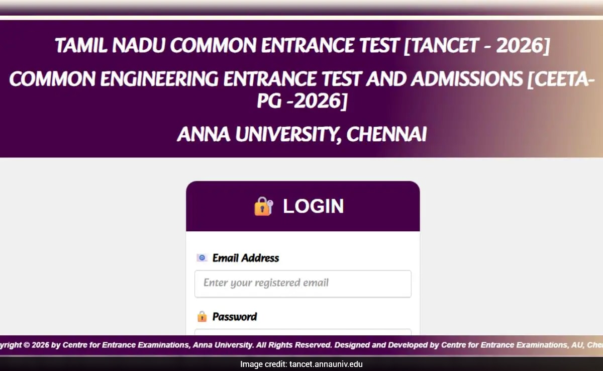 TANCET result 2026 out: Download scorecard from May 27, final chance to ...