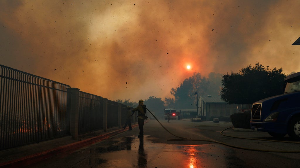 Riverside County deputies arrest man who flew drone over Bain Fire burn ...