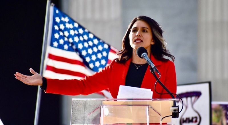 Tulsi Gabbard quits top US intelligence post after husband's cancer ...