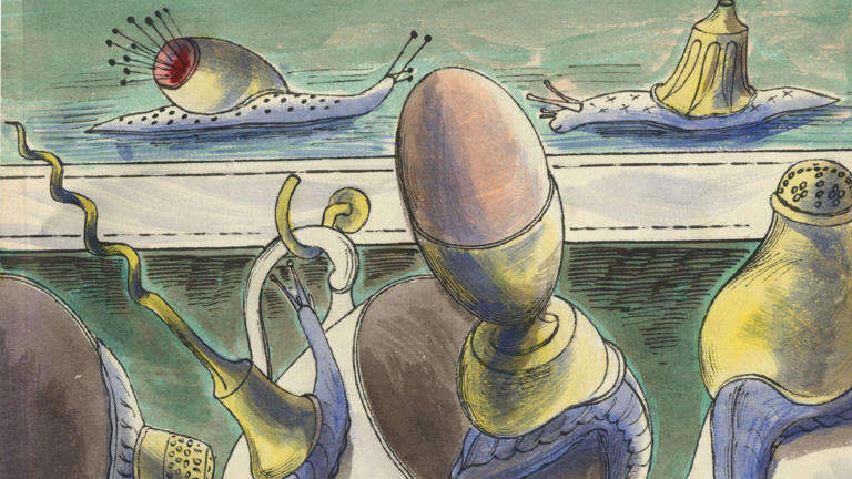 Fantastical snails on display for the first time