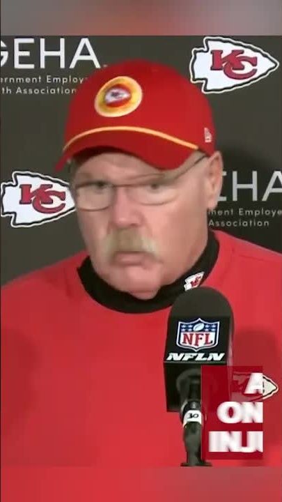 Andy Reid gives injury update on Patrick Mahomes #Chiefs #NFL # ...