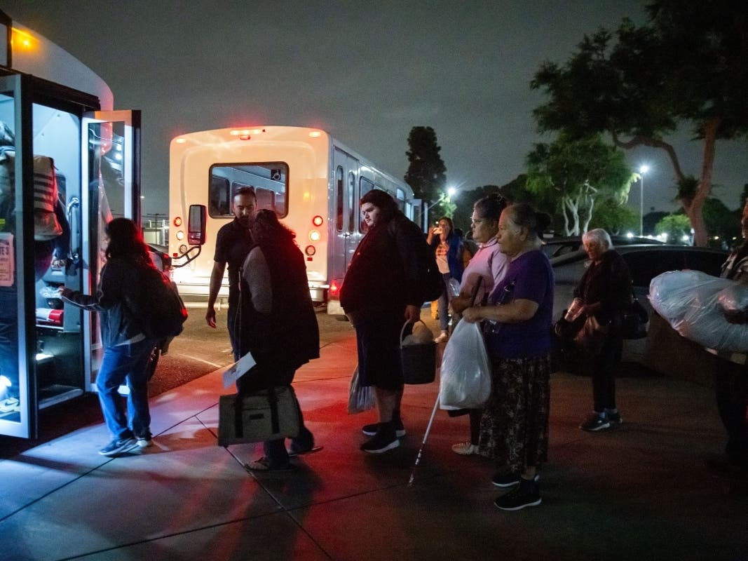 Garden Grove hazmat crisis: Map of updated evacuation zone
