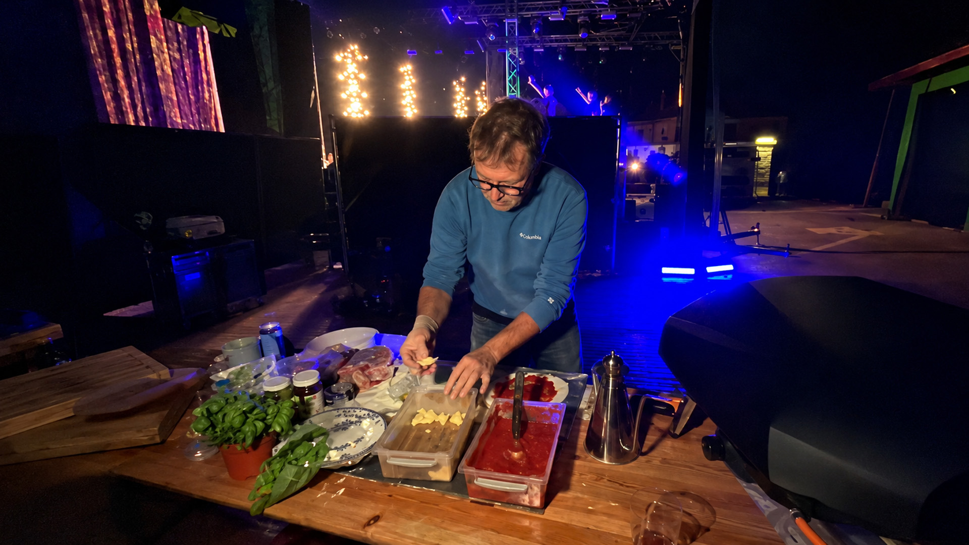 Ik heb backstage pizza's gebakken voor DJ La Fuente