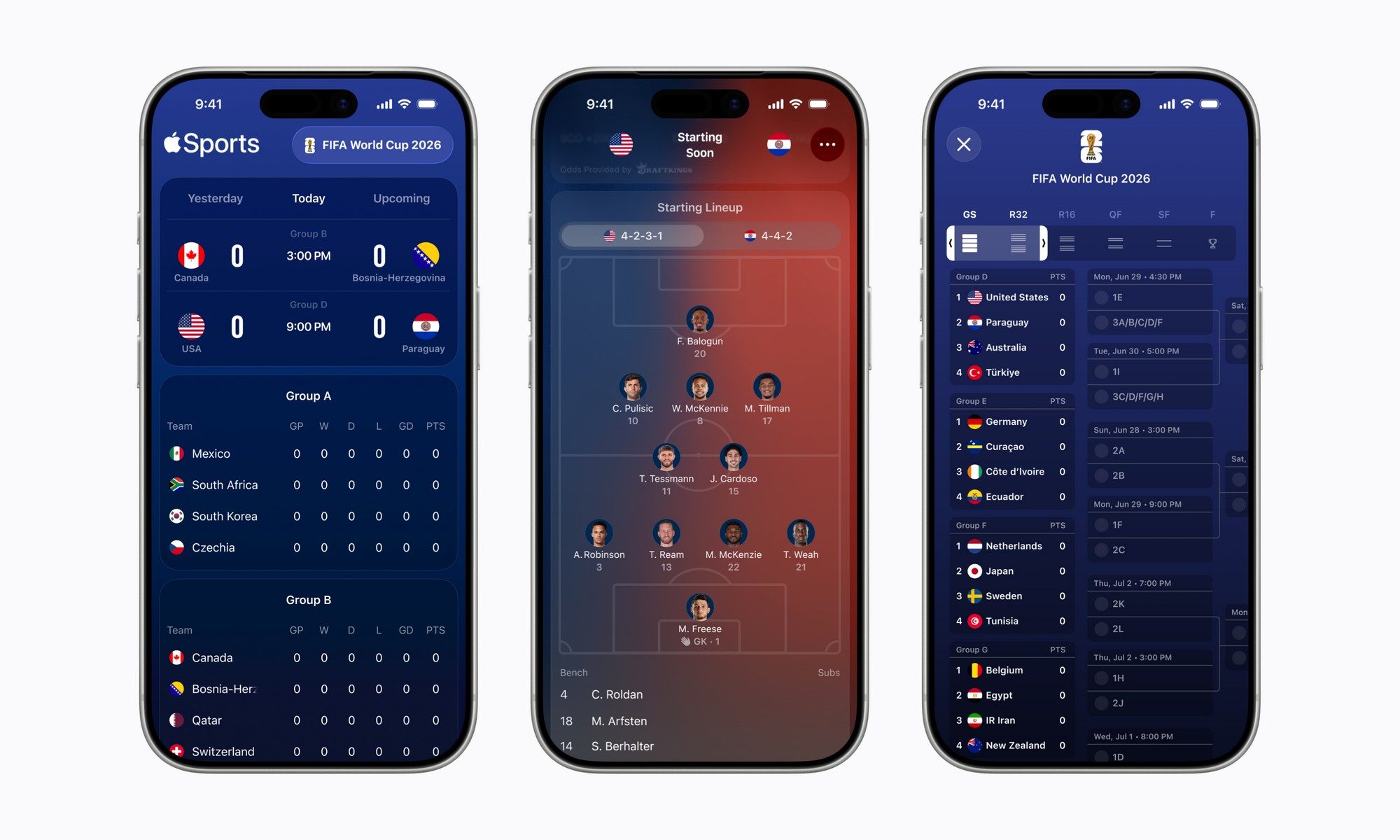 Apple Sports is ready to track every World Cup heartbreak in real time