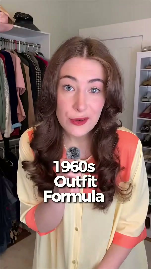 Creating 1960s outfits is so simple! #vintage #1960sfashion #60sstyle