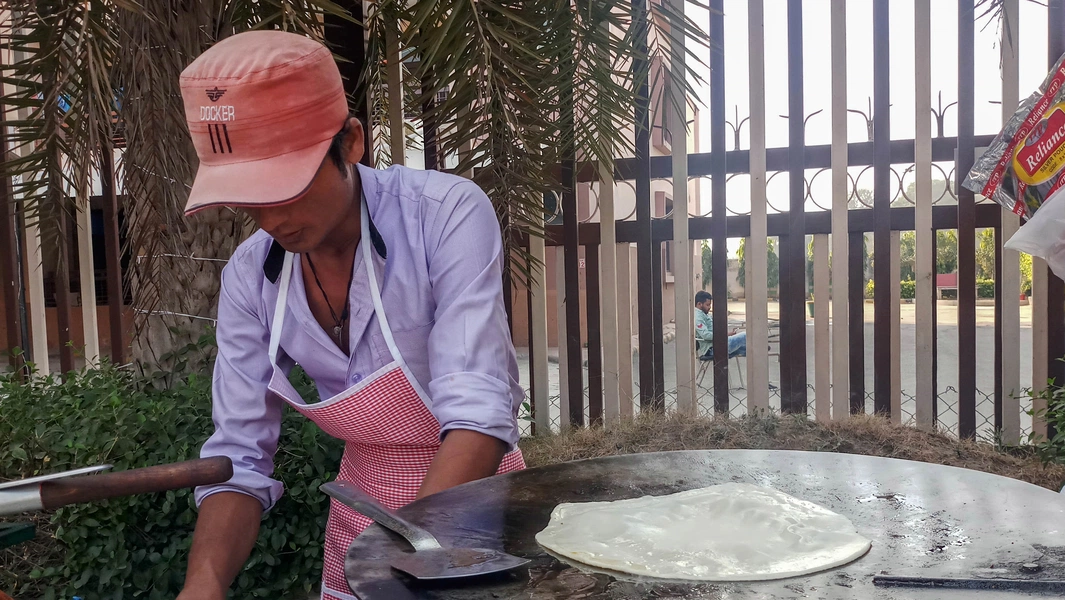 Falling in love with Indian flatbreads