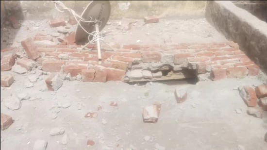 Four students injured as building wall collapses onto Faridabad school ...