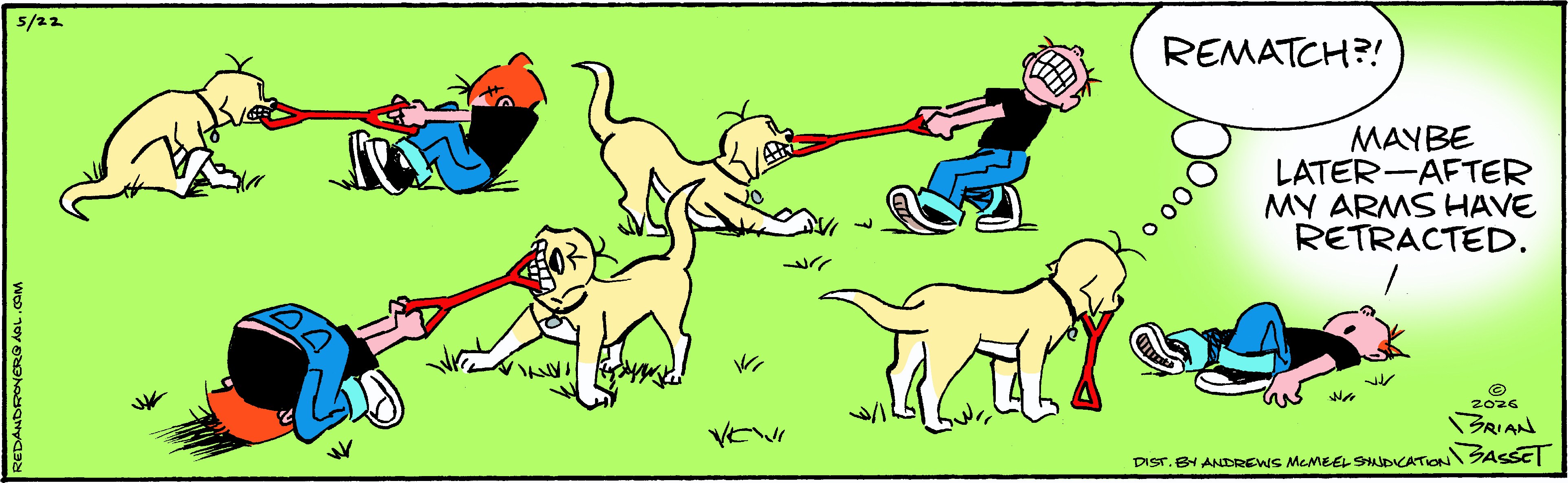 Red and Rover by Brian Basset