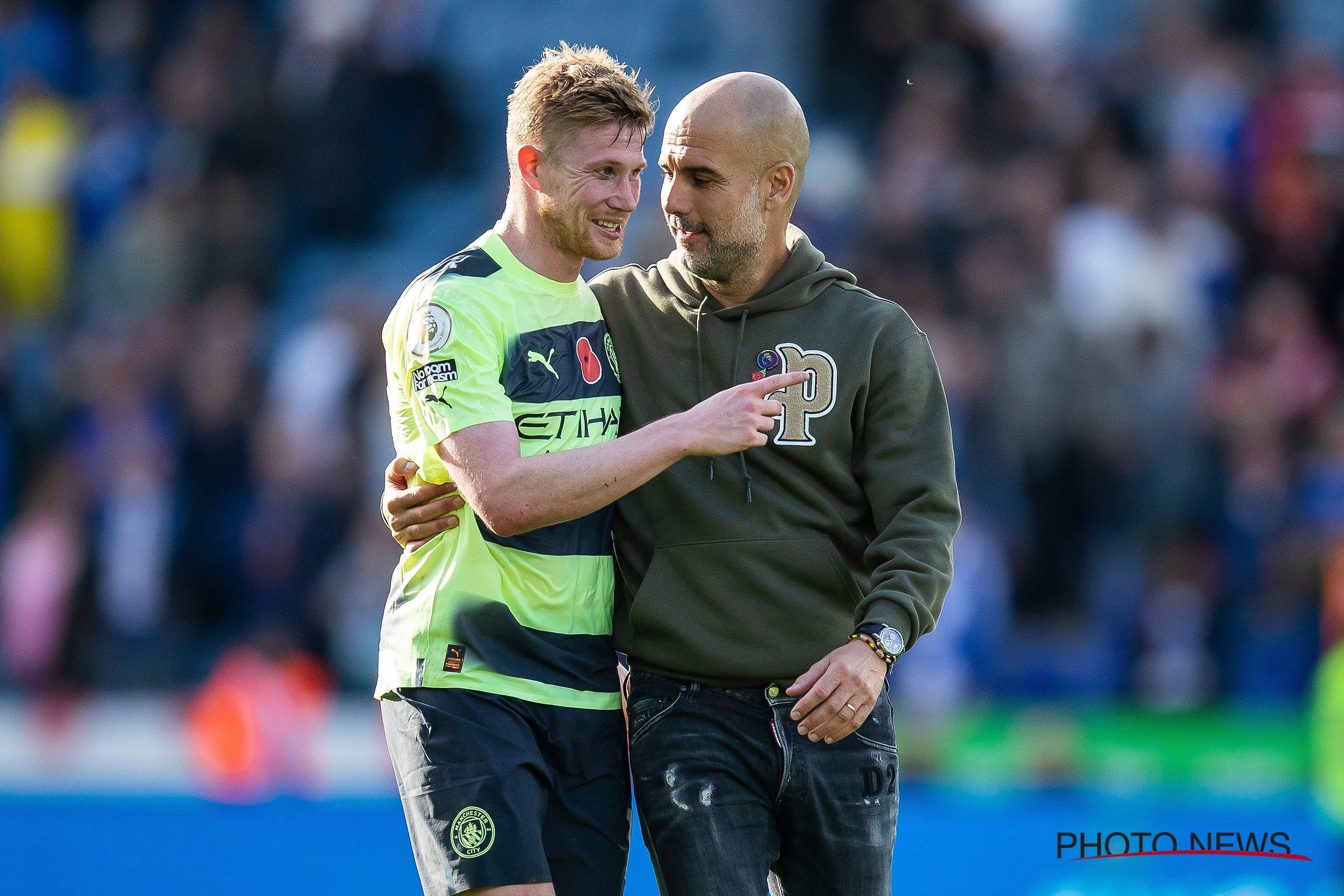 Afscheidnemende Guardiola geraakt na gebaar van De Bruyne: "Betekent ...