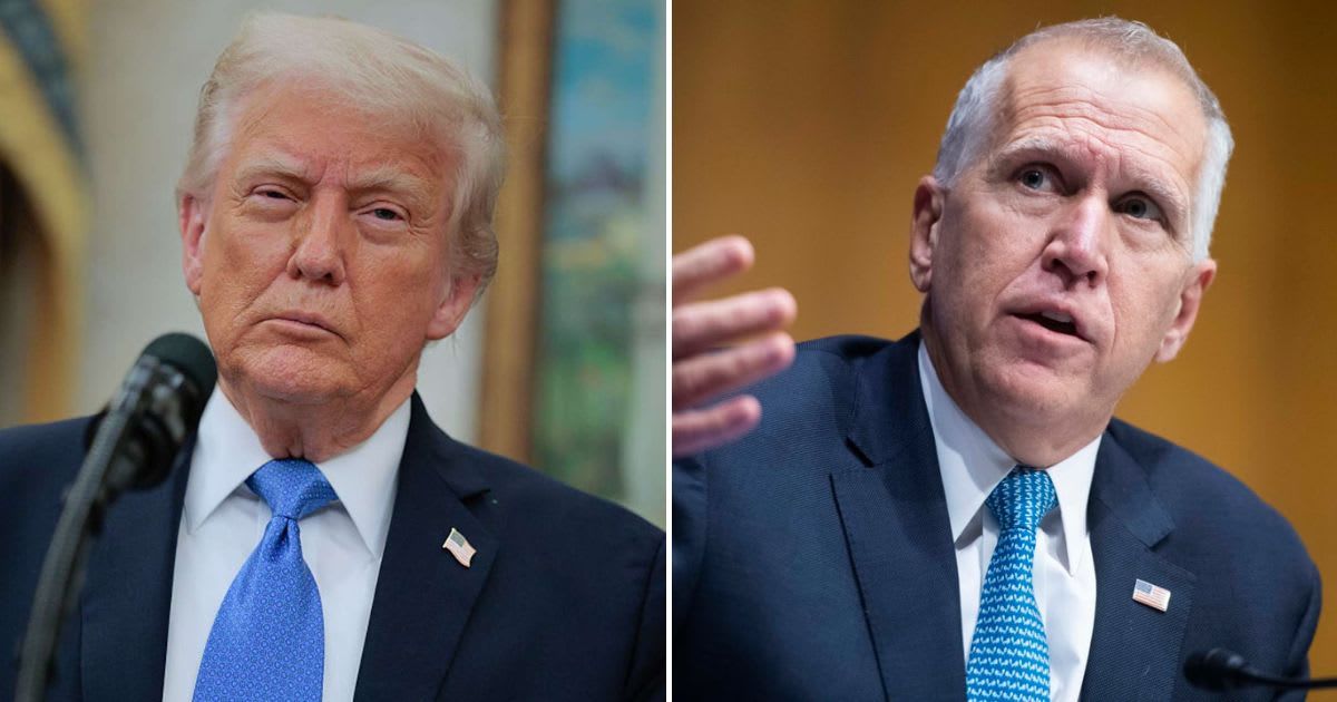 Thom Tillis fires back after Trump attack, says he’ll have ‘a lot of ...