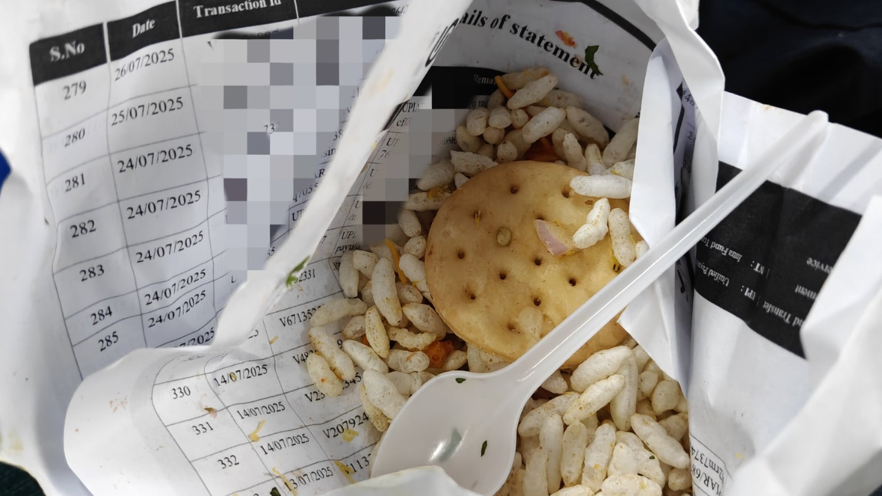 ‘Privacy is a joke’: Mumbai man buys bhel puri, gets it wrapped inside ...