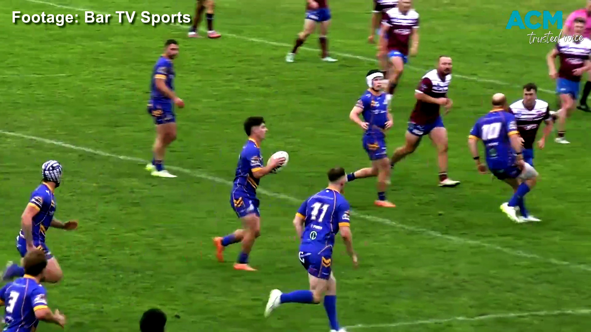 Bulldogs player sent off