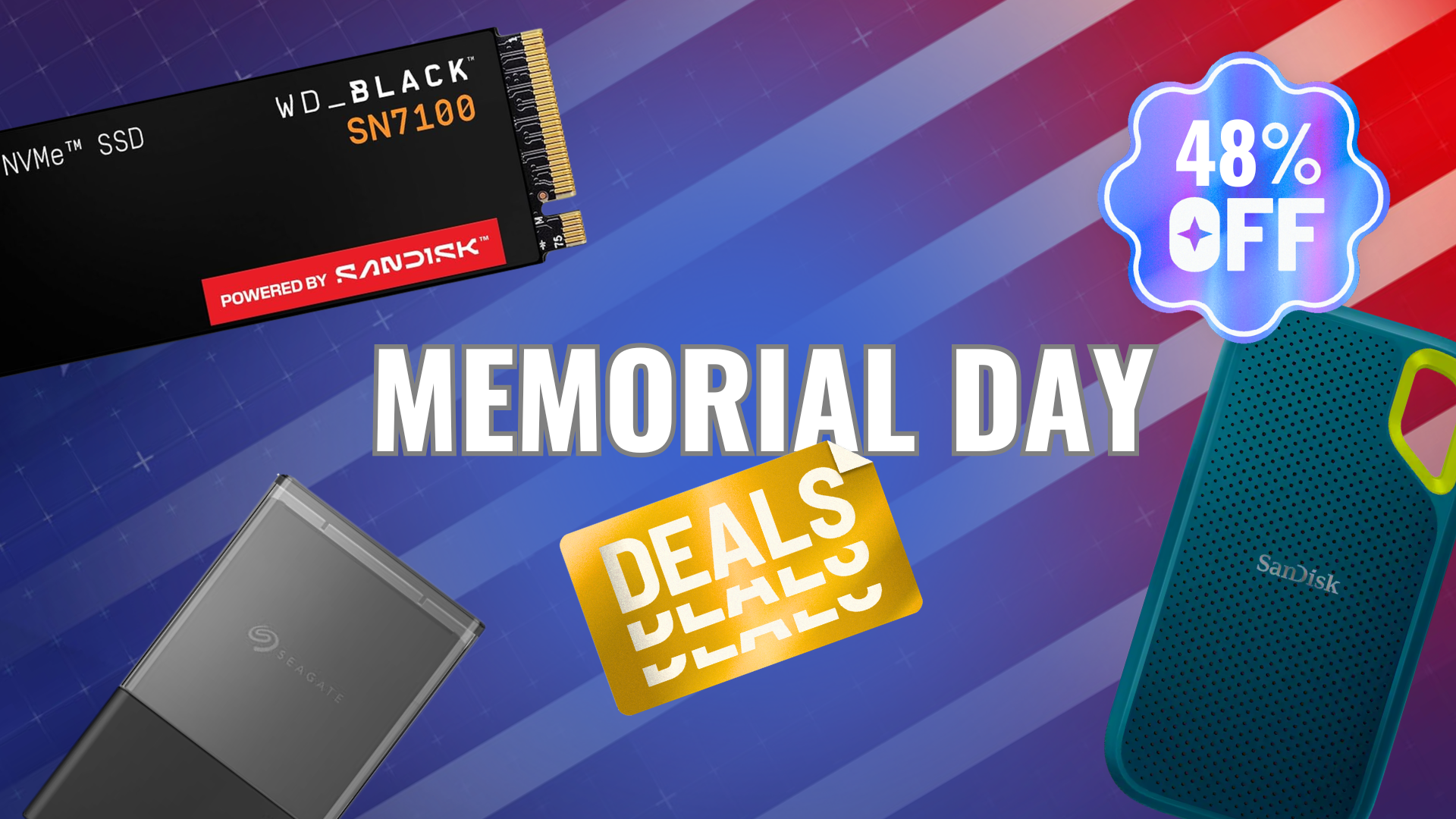 Score some Memorial Day weekend SSD and HDD deals from SanDisk, Western ...