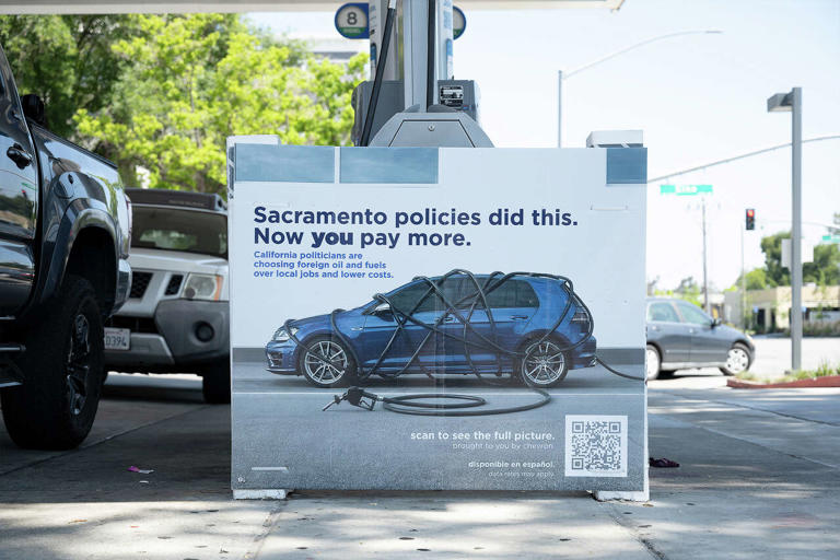 Newsom accuses Chevron of spiking gas prices before Memorial Day weekend