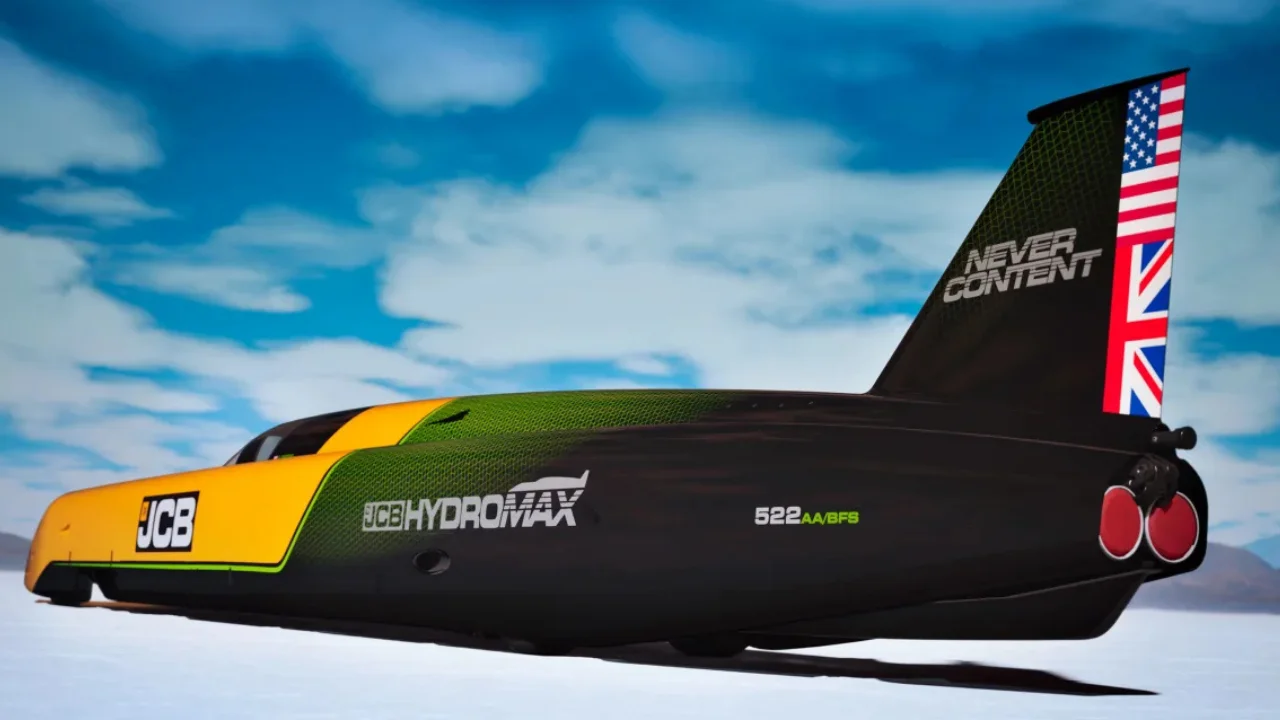 Man who broke the sound barrier on land is now driving a 1,600HP ...