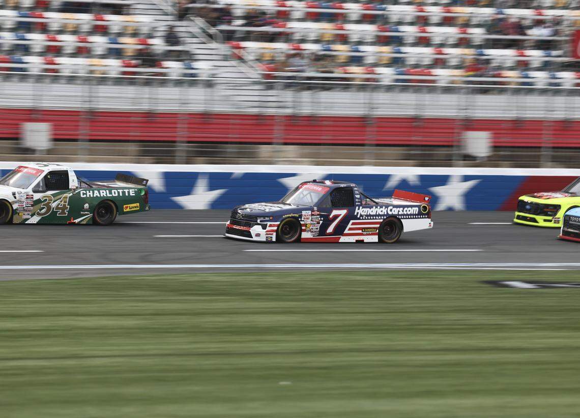 Rain postpones NASCAR Truck race again. Here's the new Charlotte on ...