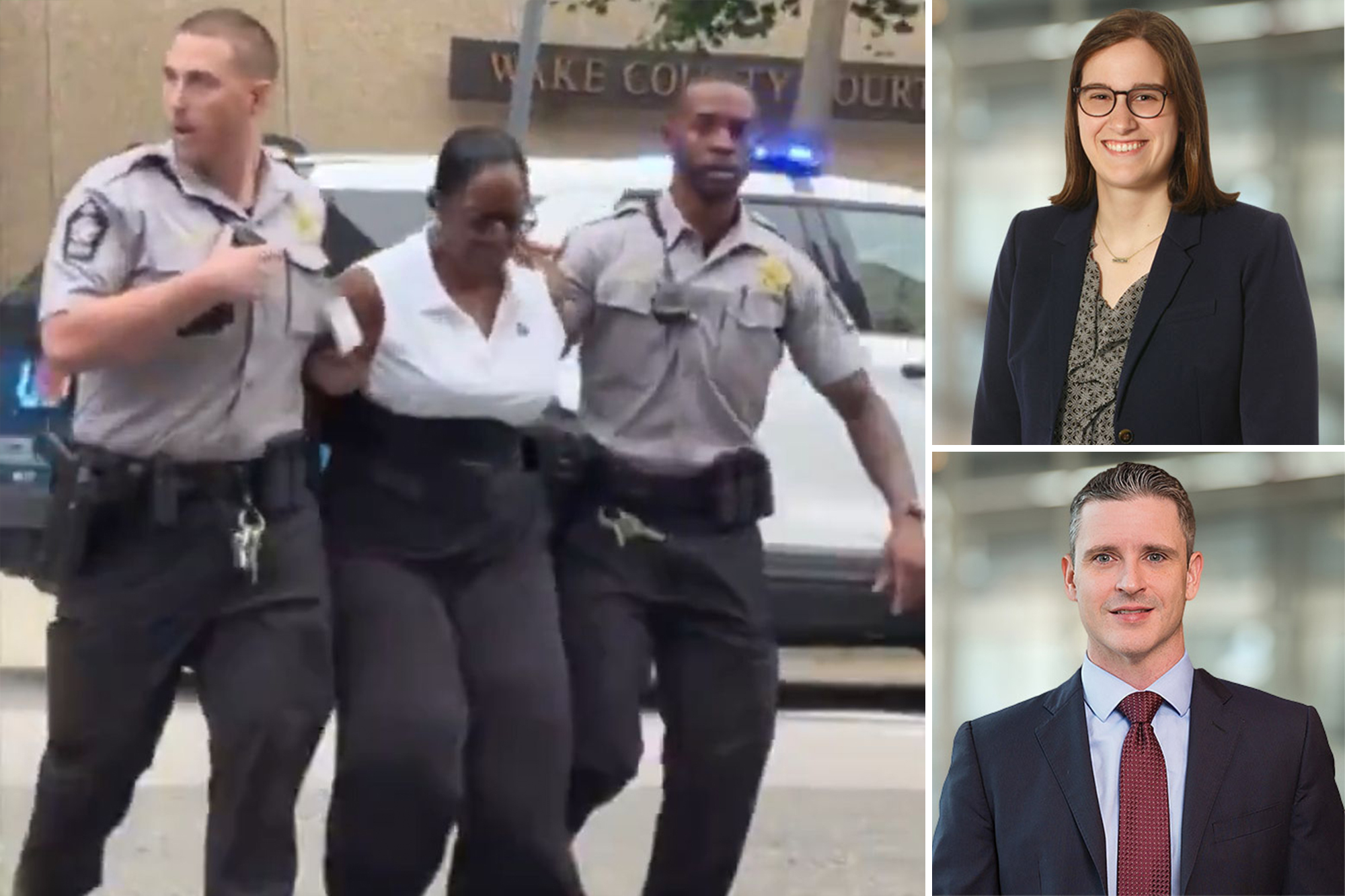 Lawyers representing police department shot steps from courthouse after ...