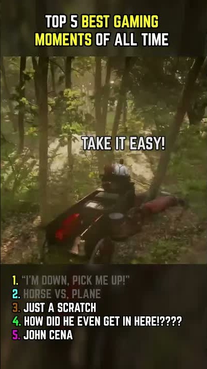 Ranking top 5 funny gaming moments 😂