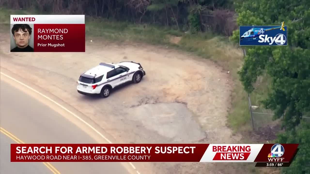 Search for armed suspect along Haywood Road in Greenville called off ...
