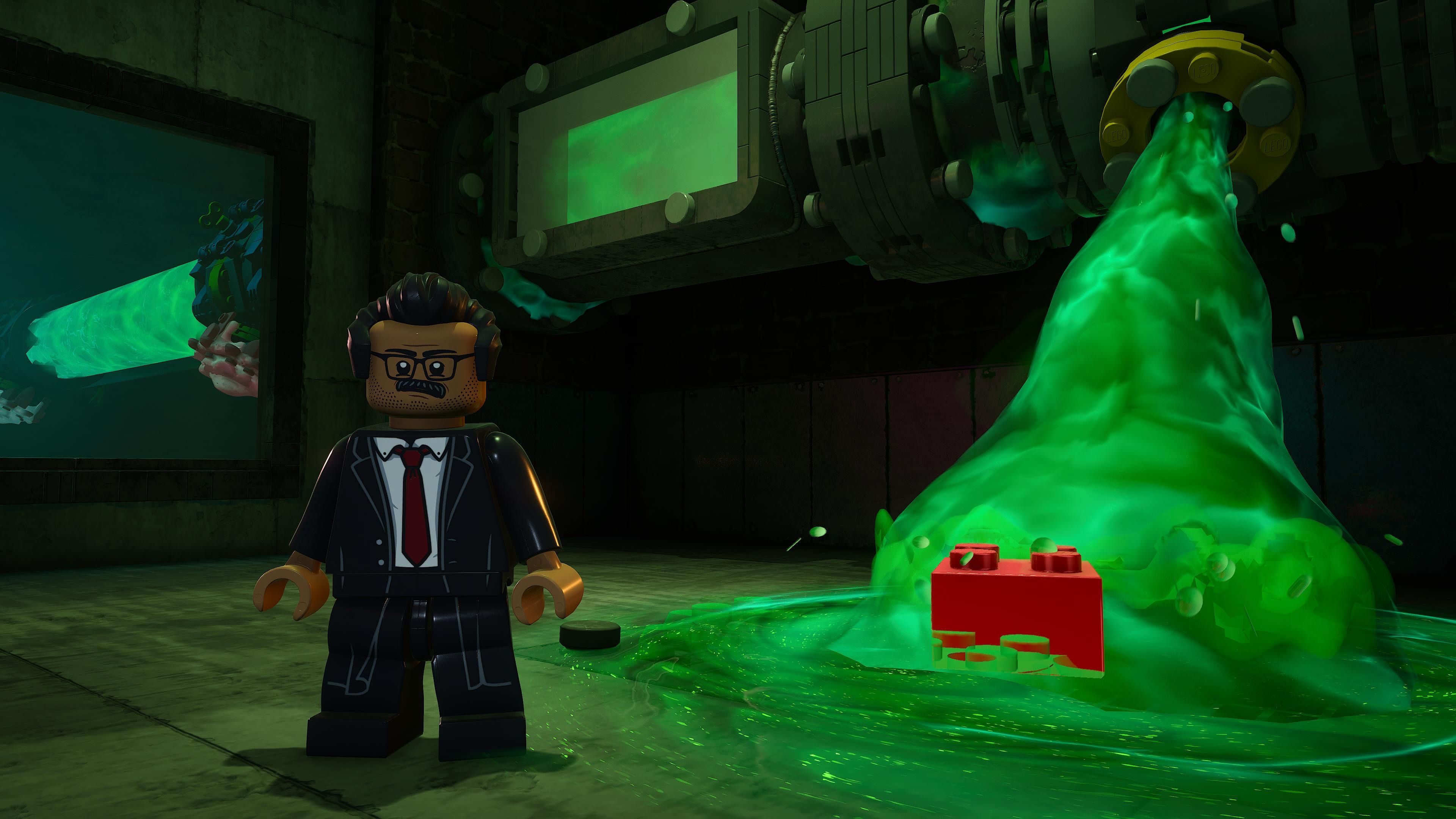 LEGO Batman: Legacy of the Dark Knight - ACE Chemicals red brick location