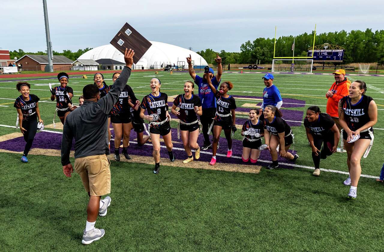 Catskill stuns defending champ Holy Trinity for Section 2 flag football ...