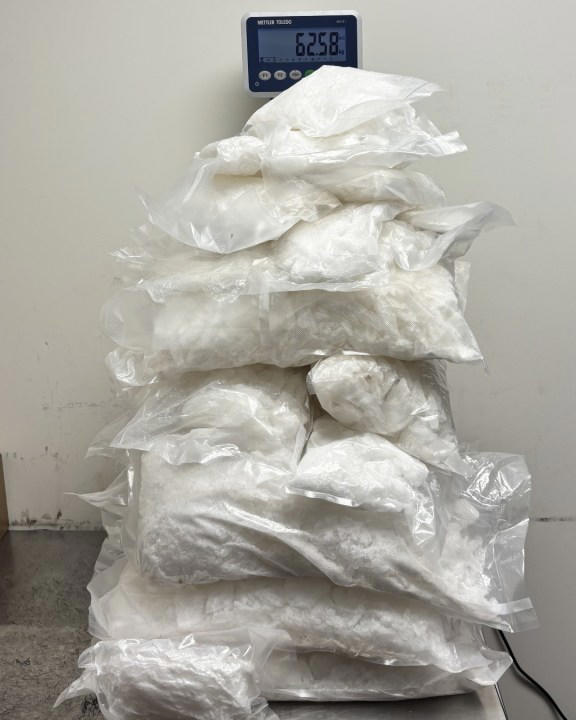 Alleged honeymooners busted with 163 pounds of meth at California border