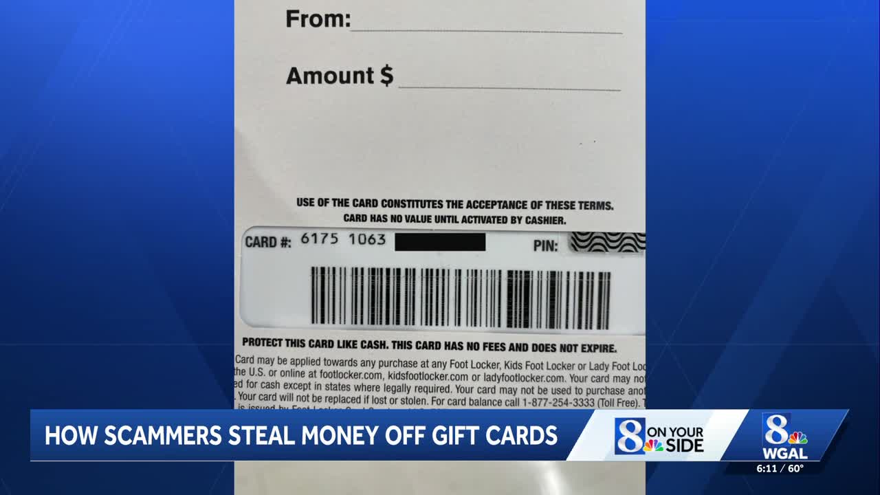 Scammers target gift cards using barcode tricks