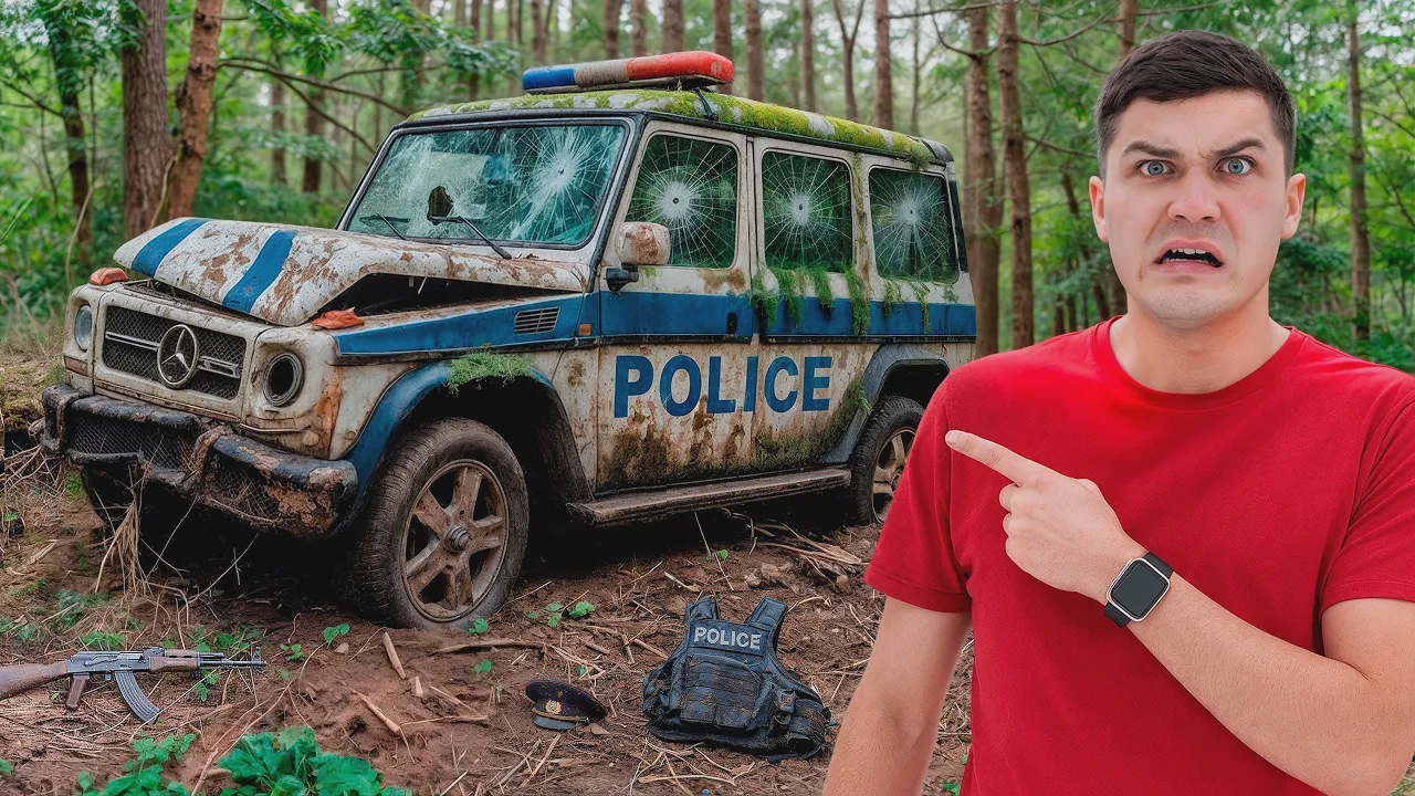 Kami temukan mobil polisi Mercedes G63 AMG terbengkalai! Bisa ...
