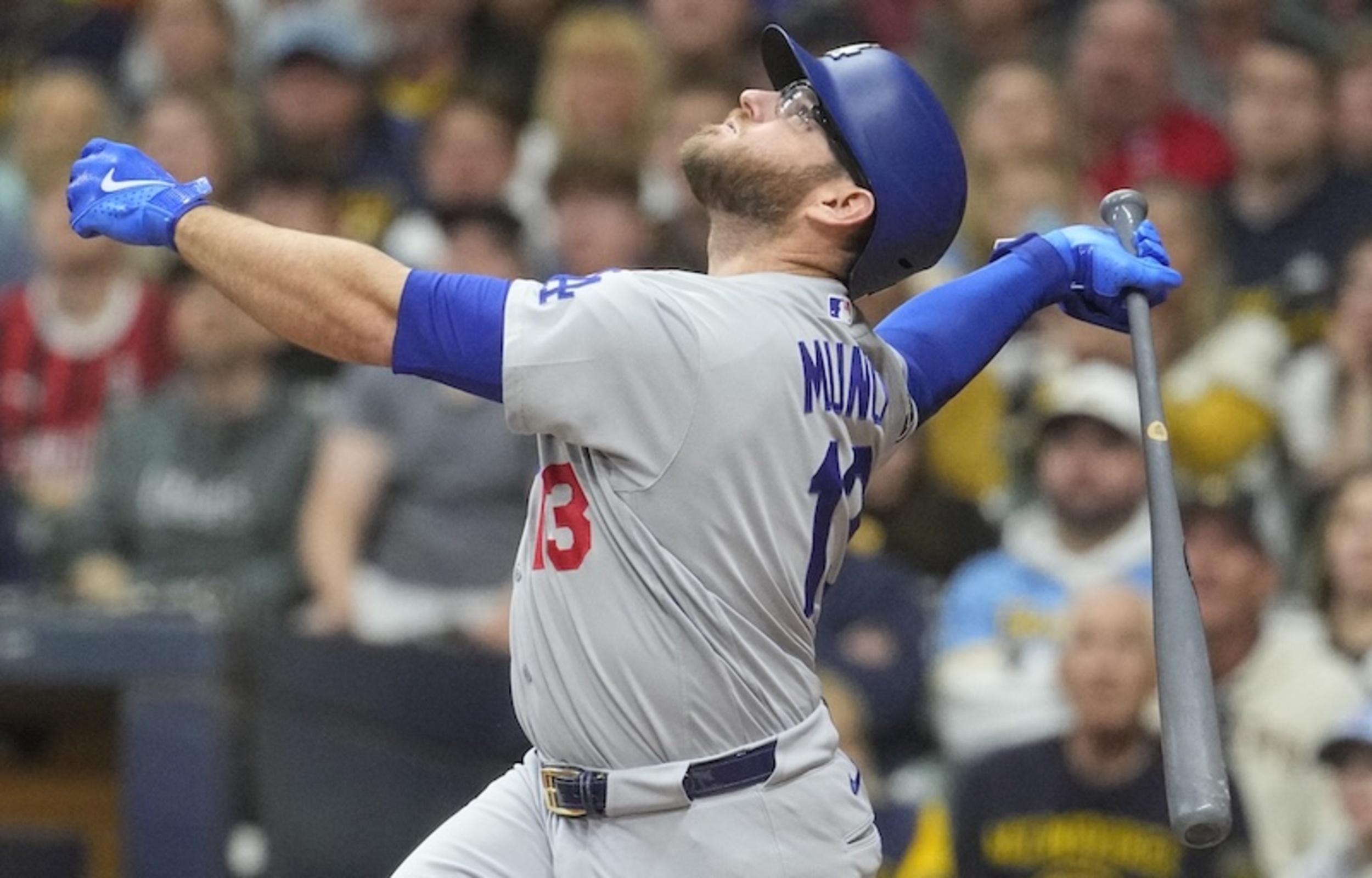 Dodgers hopeful after initial X-ray on Max Muncy’s right wrist comes ...