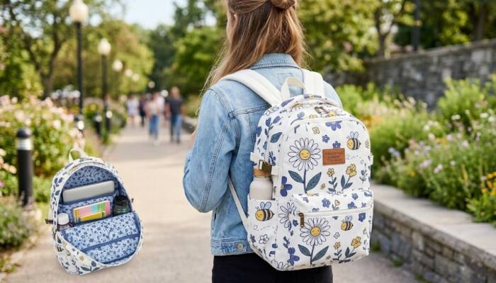 Trendy backpacks for everyday college and travel style on Temu Malaysia