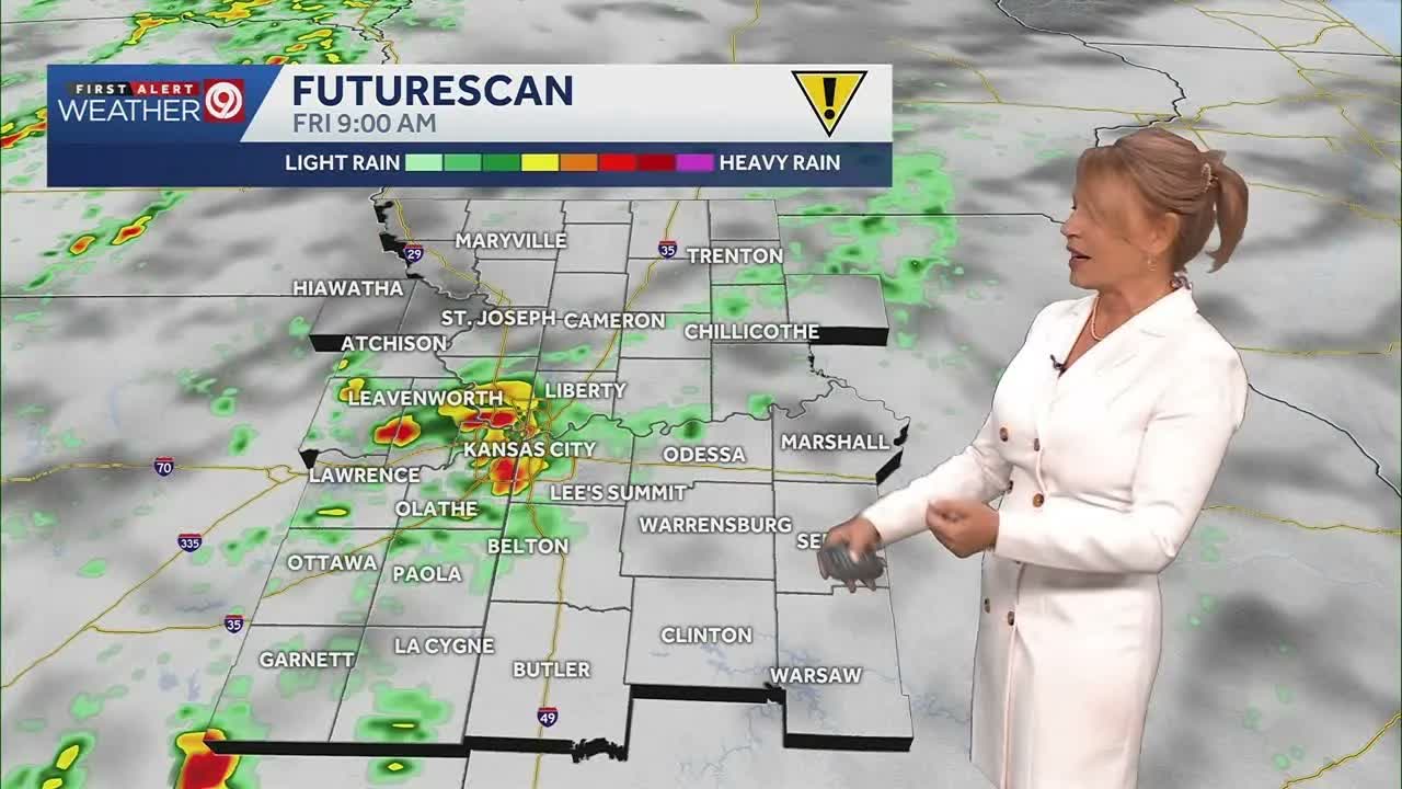 Kansas City weather forecast Friday May 22, 2026