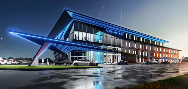 Hotel designed to evoke B-2 stealth bomber coming to KCI airport. See ...