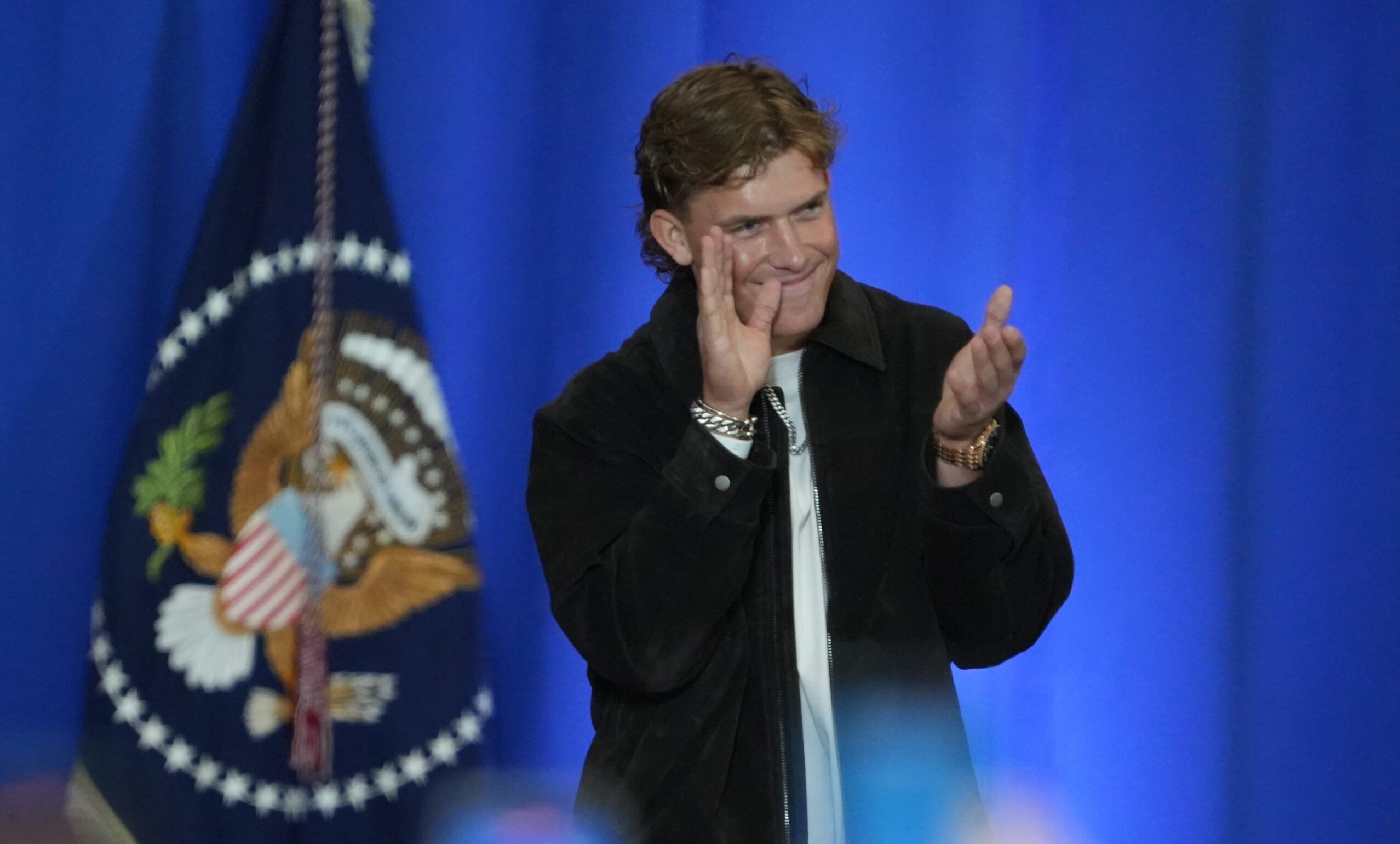 Jaxson Dart breaks silence on Donald Trump rally appearance after Abdul ...