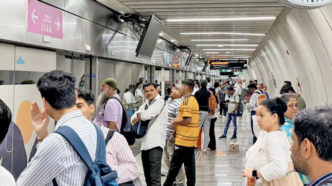 Mumbai Metro Aqua Line disruption turns 12-min commute into two-hour ...