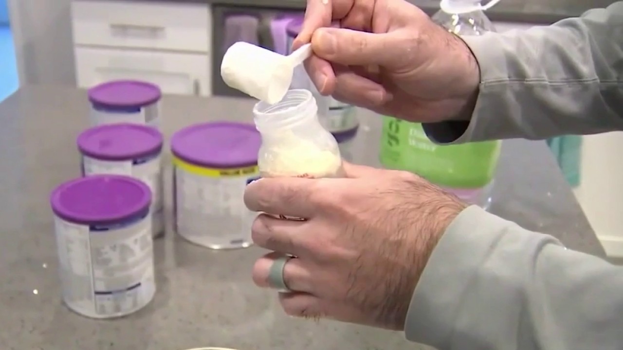 Doctors warn about 'stretching' baby formula