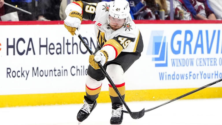 Barbashev, Eichel score in 2:07 span, Golden Knights stun Avs 3-1 to ...
