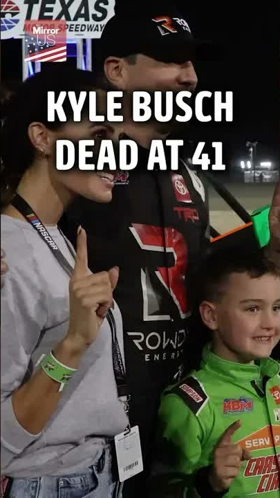 NASCAR legend Kyle Busch dead at 41
