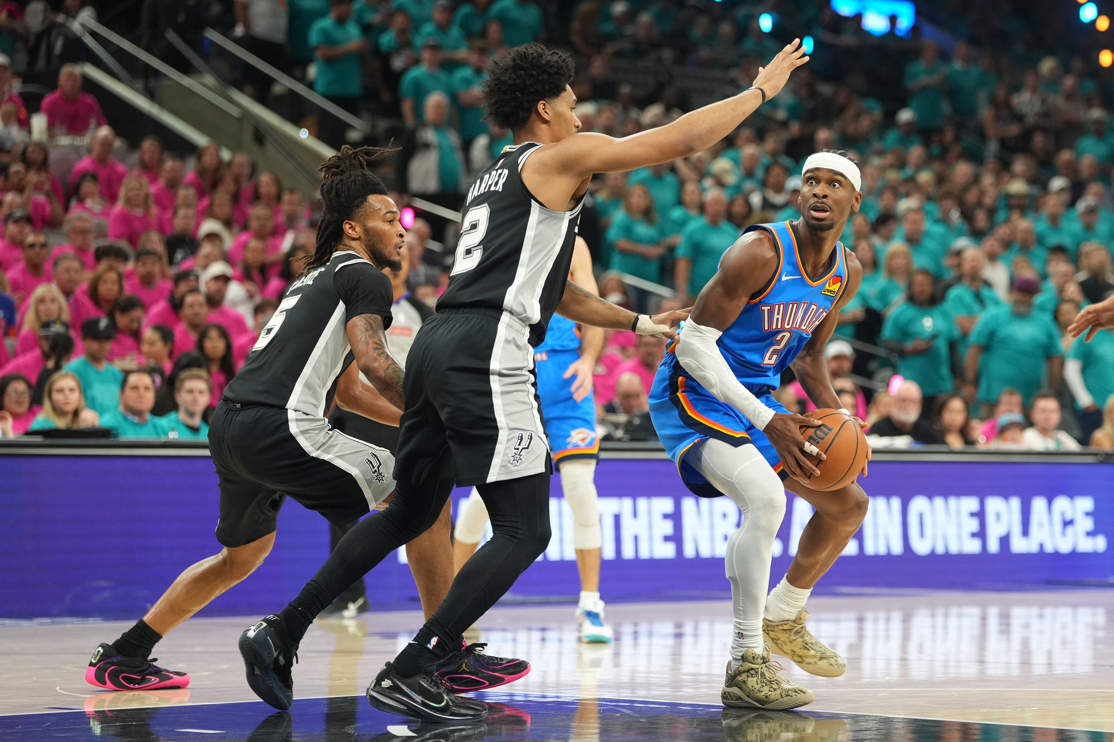 Player grades: Thunder flex depth in 123-108 Game 3 win over Spurs