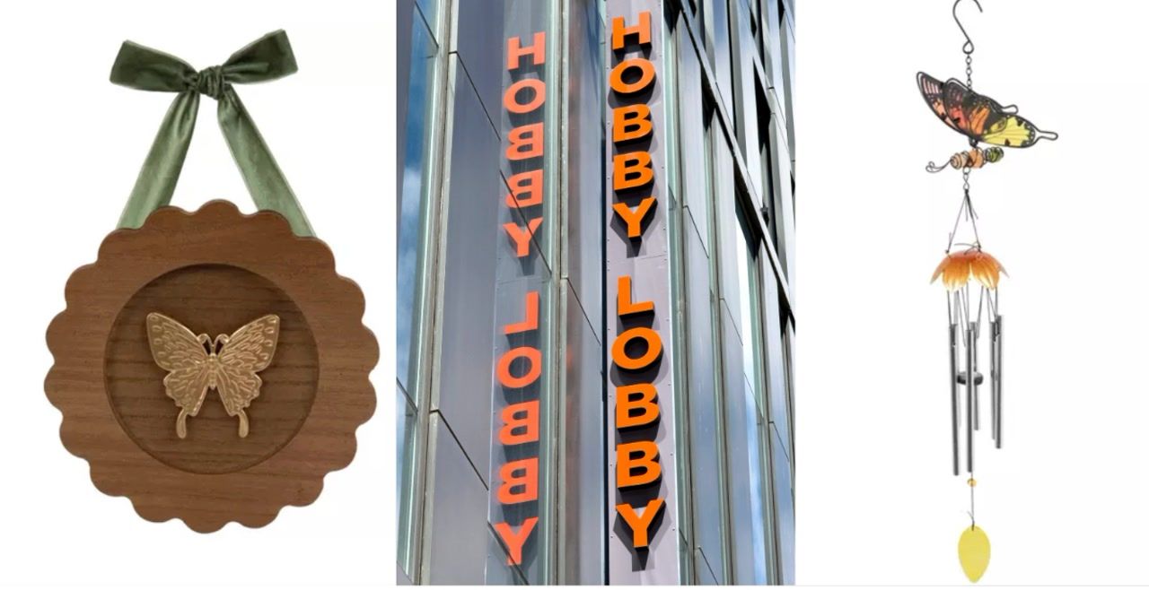 Grab these beautiful Hobby Lobby butterfly finds before they go!