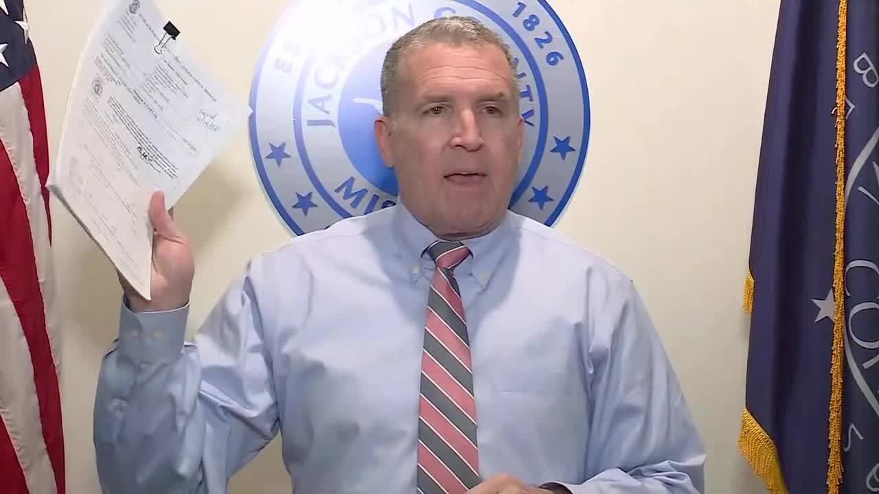 Jackson County Executive Phil LeVota discusses lawsuit filed by Gail ...