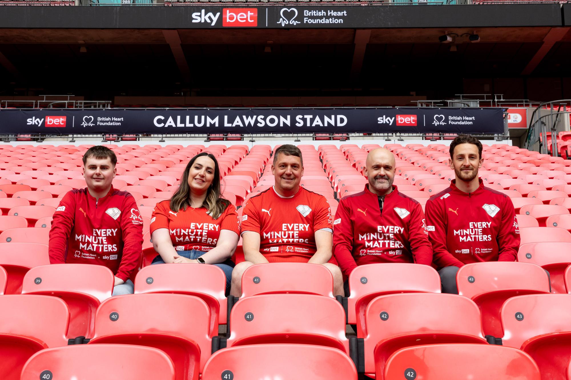 Wembley stand named in honour of Sunderland fan who survived cardiac ...