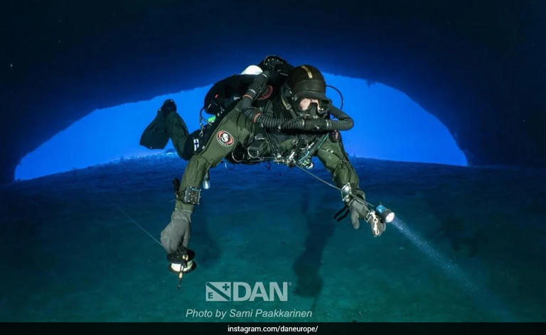 Inside Maldives death cave: Chilling new photos from site of six-diver ...