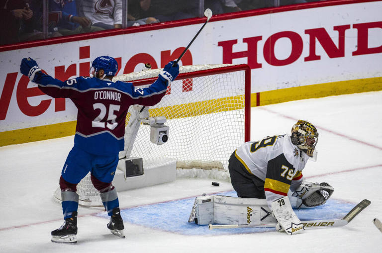 Live blog: Golden Knights rally past Avalanche in 3rd period, take ...