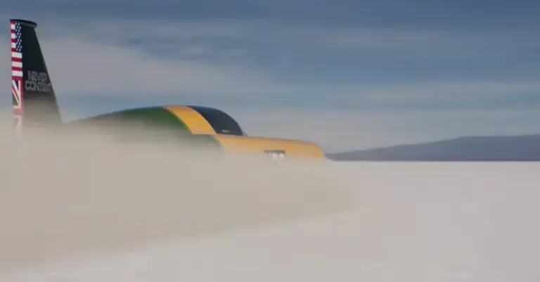 Man who broke the sound barrier on land is now driving a 1,600HP ...