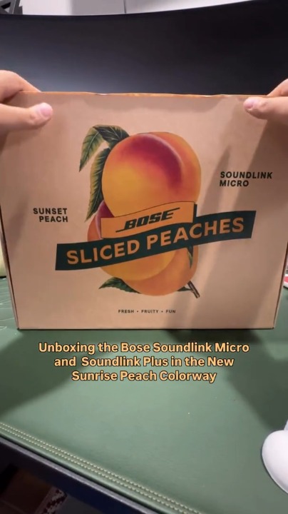 Unboxing the Bose SoundLink Micro and SoundLink Plus in the new Sunrise ...